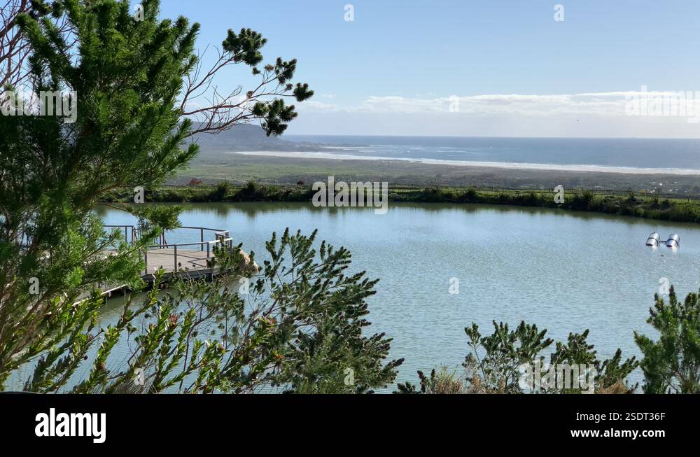 Noordhoek beach on the Atlantic Seaboard side of the Cape Peninsula ...