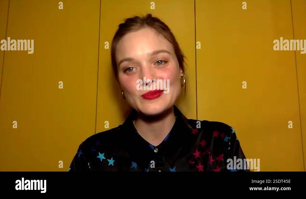 Actress Bella Heathcote is interviewed online for new movie Relic ...