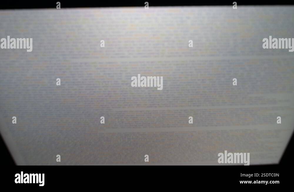 Front end web developer. Html and css code on laptop screen. Web design concept Stock Video ...