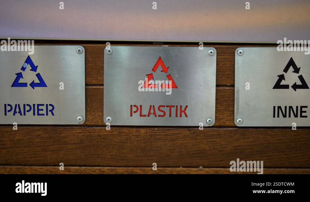 Waste separation recycling signs Stock Videos & Footage - HD and 4K ...