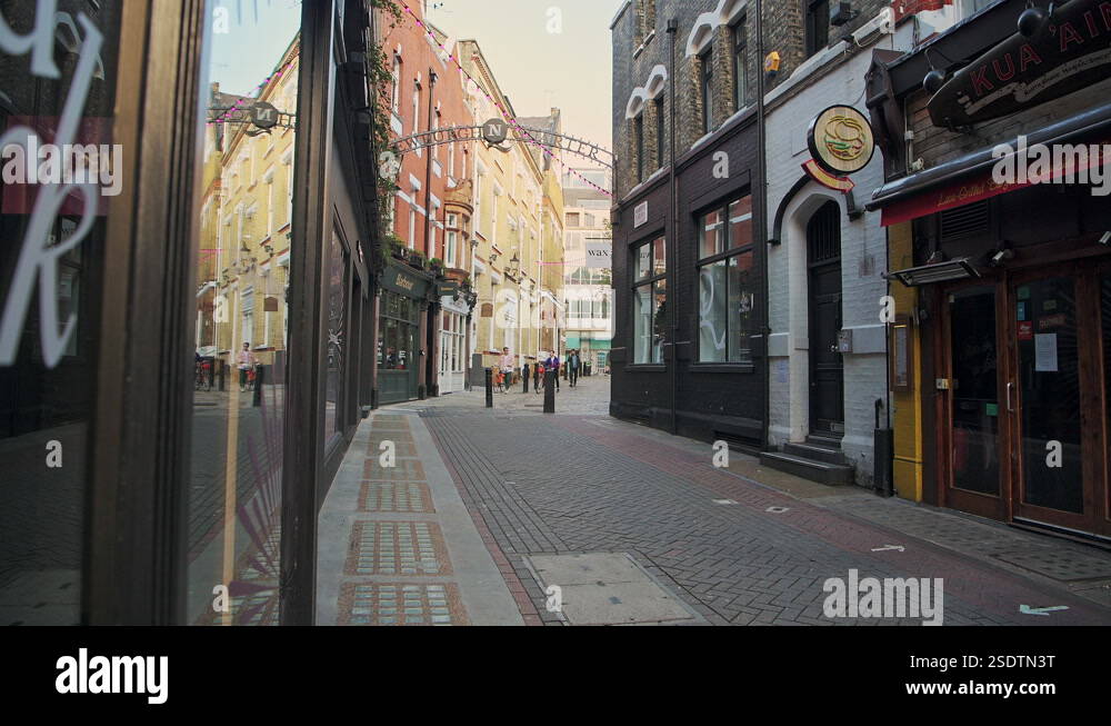 Empty London Streets during Coronavirus Lockdown, showing quiet and ...
