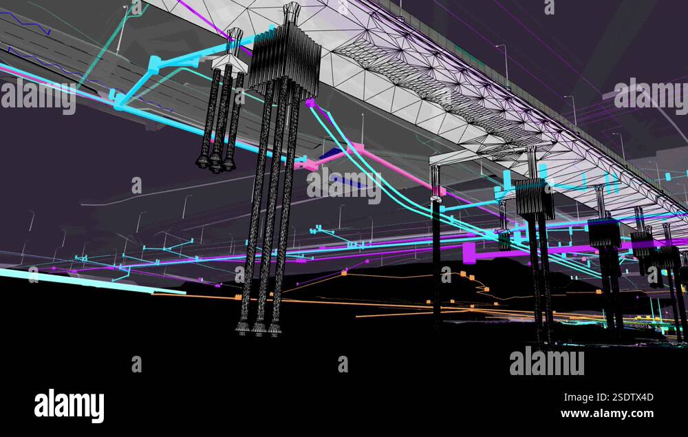 The BIM model of the object of transportation infrastructure of ...