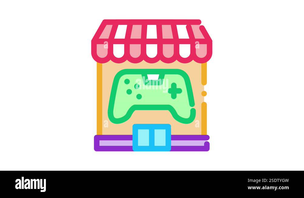 Video game shop sign Stock Videos & Footage - HD and 4K Video Clips - Alamy