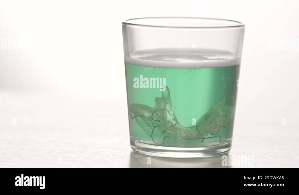 Hygiene of dental records for a healthy and clean smile. Effervescent ...