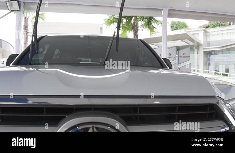 Toyota Land Cruiser at Astra Autofest car exhibition in BSD, Indonesia ...