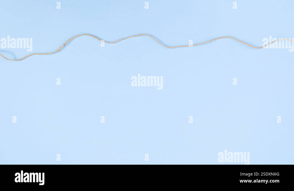 Papers appear and hook on rope and valentine's day hearts appear. Stop ...