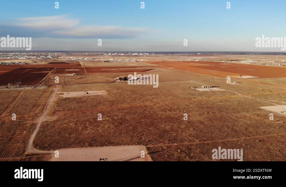 Located just outside the city of Midland, Texas there are just fields ...