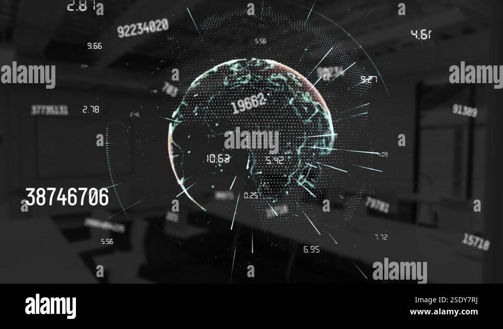 Multiple changing numbers over spinning Stock Videos & Footage - HD and 4K Video Clips - Alamy