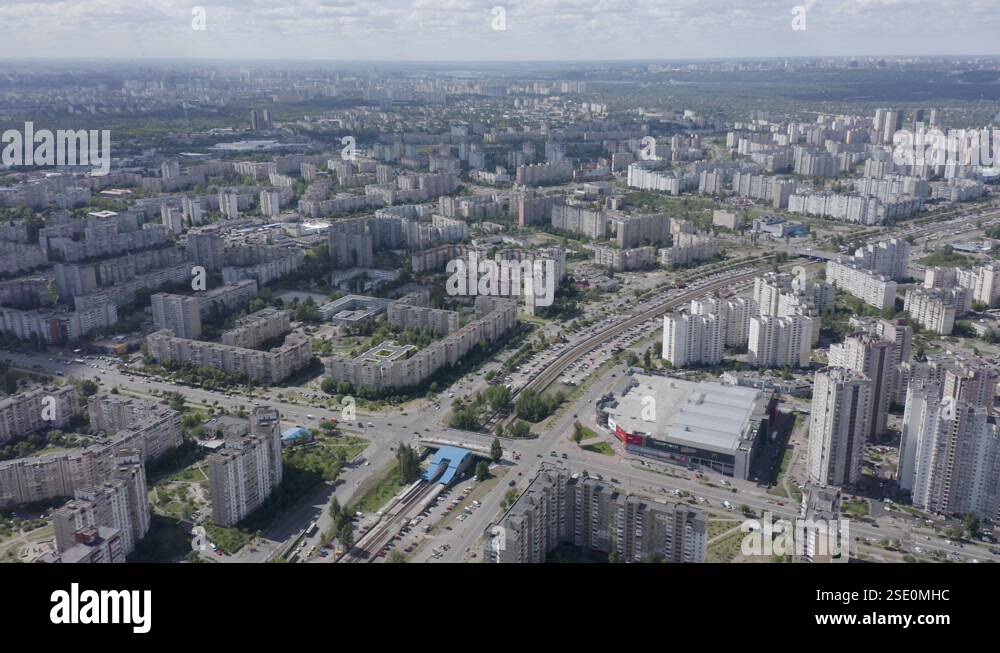 Soviet style architecture. Chernobyl style old building Stock Video ...