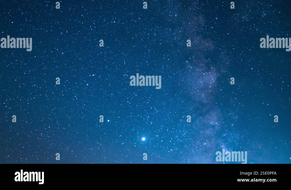 Perseid Meteor Shower South Sky Tilt Down Milky Way Galaxy Sierra ...