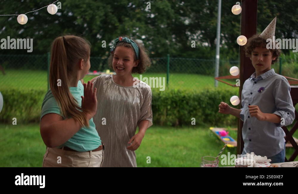 Kids having fun dancing at party Stock Videos & Footage - HD and 4K ...
