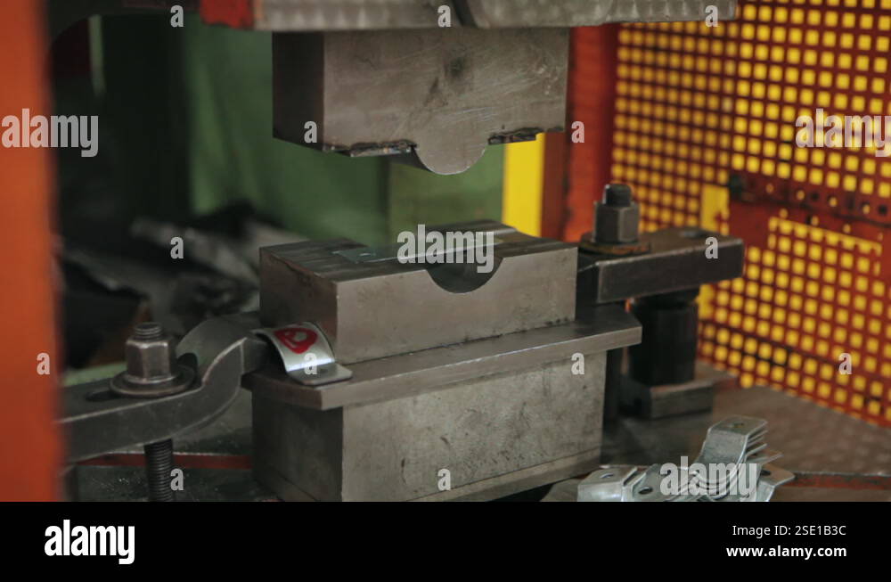 Factory worker using industrial bending Stock Videos & Footage - HD and ...