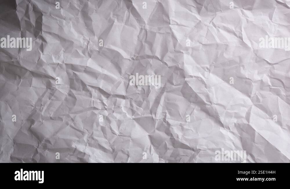 Stop motion, animated crumpled paper background, vintage texture loop ...