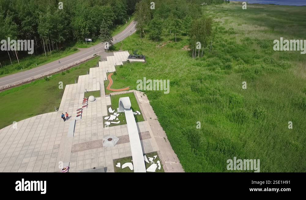 The Broken Ring is a complex of memorial structures at the borders of ...
