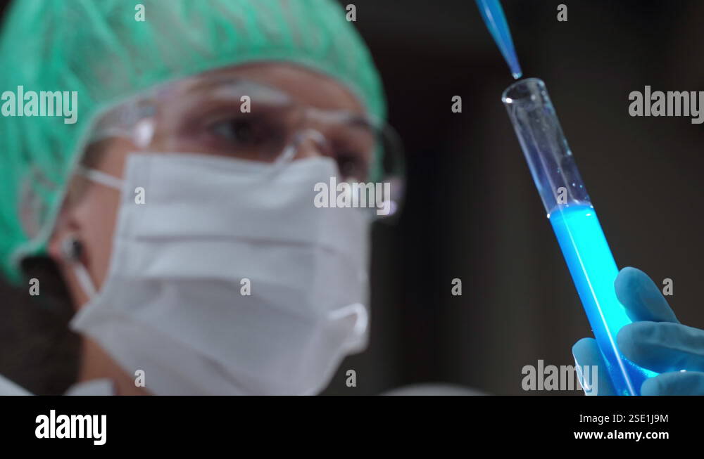 Researching experiments in microbiology laboratory Stock Videos ...