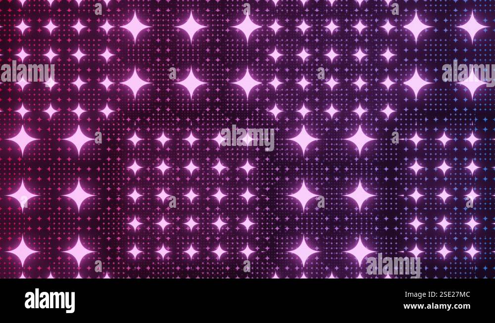 4K video animation of abstract dots and square pattern seamless loop ...