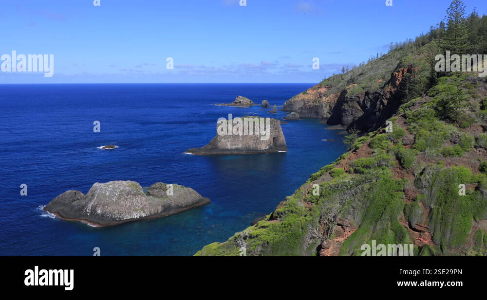Captain Cook lookout at Norfolk Island National Park, Norfolk Island ...