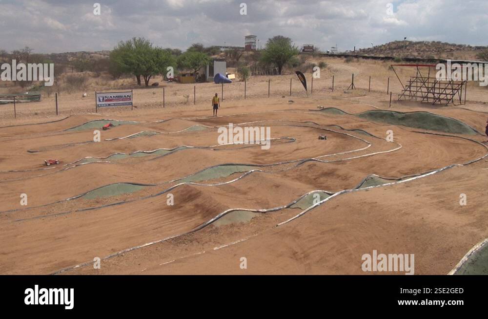 Video of racing track near Windhoek, Namibia Stock Video Footage - Alamy
