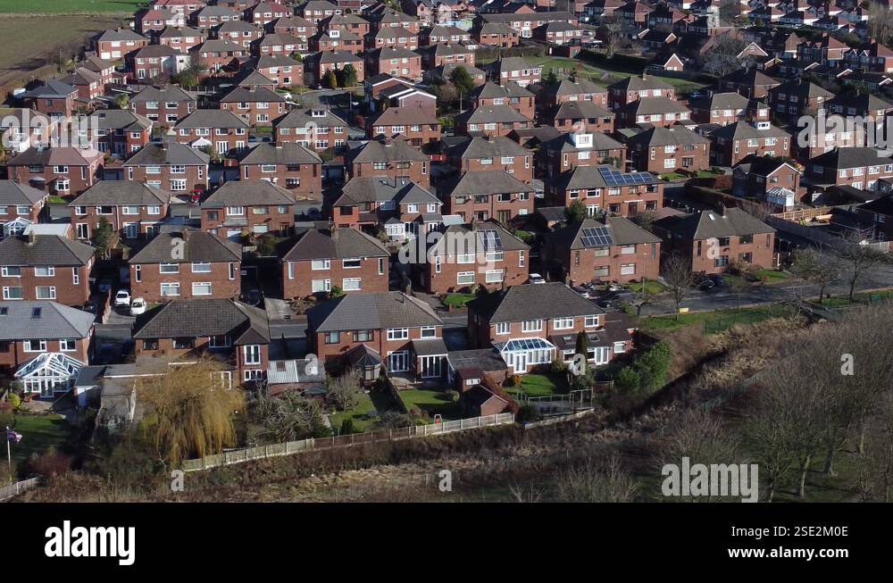 Typical Suburban village residential Lake district neighbourhood ...