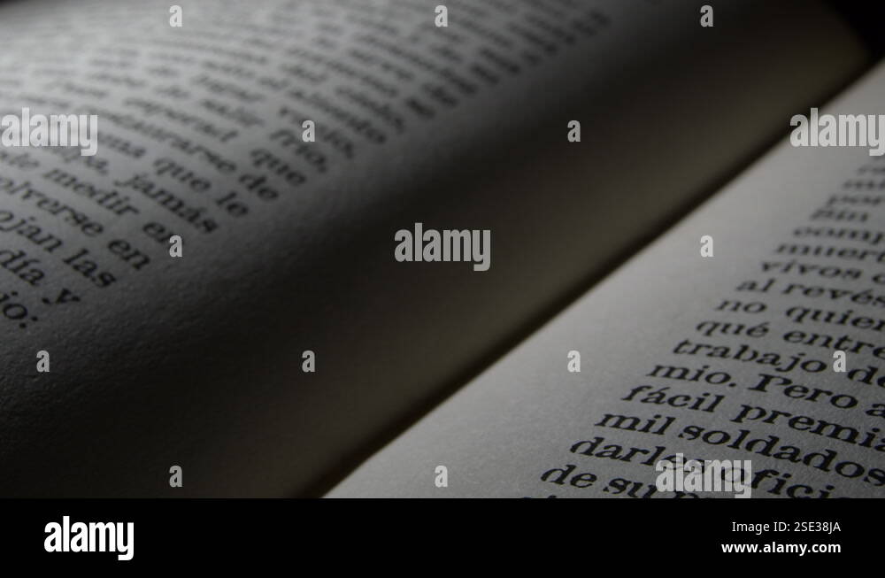 Written pages in a open book, rotation Stock Video Footage - Alamy