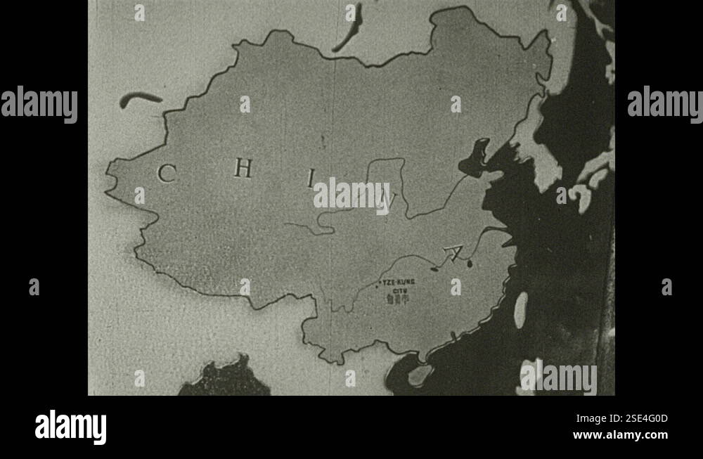 1930s: Man skims scum and froth from surface of boiling brine ...