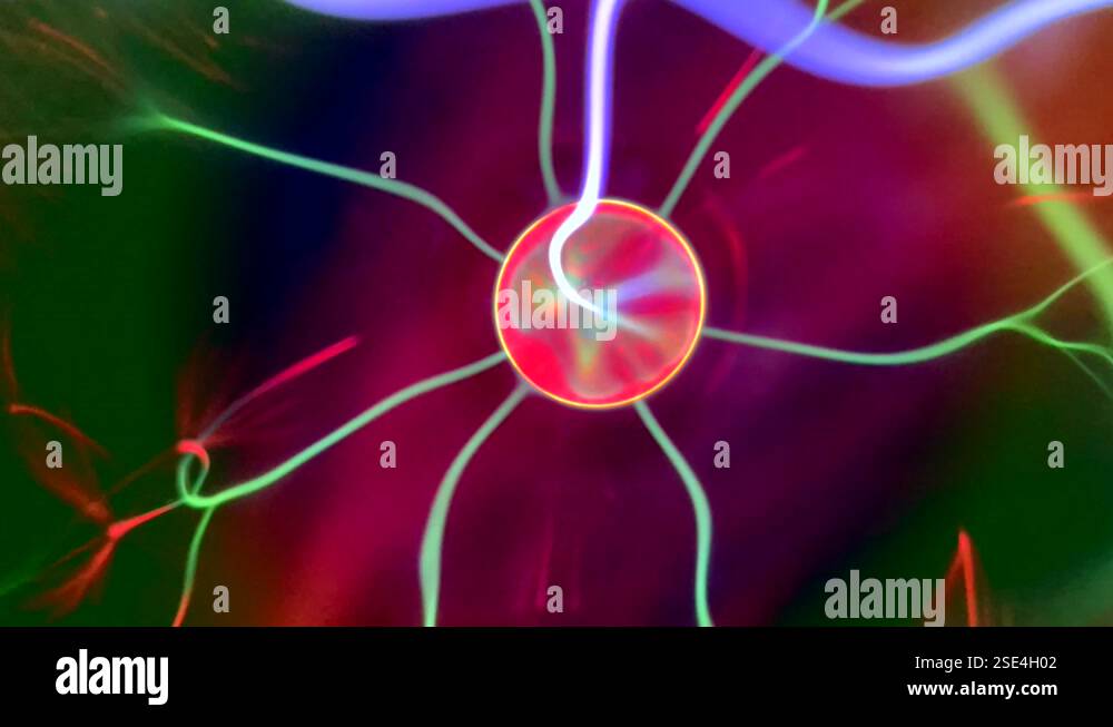 Fun scientific experiment with high voltage electricity, plasma ball ...
