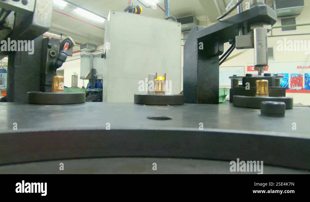 Advanced robotic machine manufacturing parts in an automated assembly ...