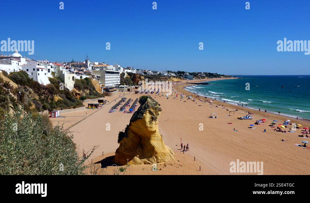 Beautiful beach albufeira algarve Stock Videos & Footage - HD and 4K ...