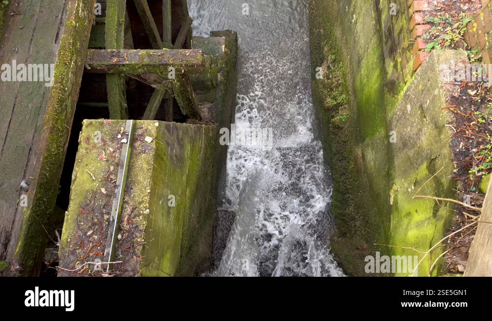 Wooden mill wheel cascade waterfall Stock Videos & Footage - HD and 4K ...