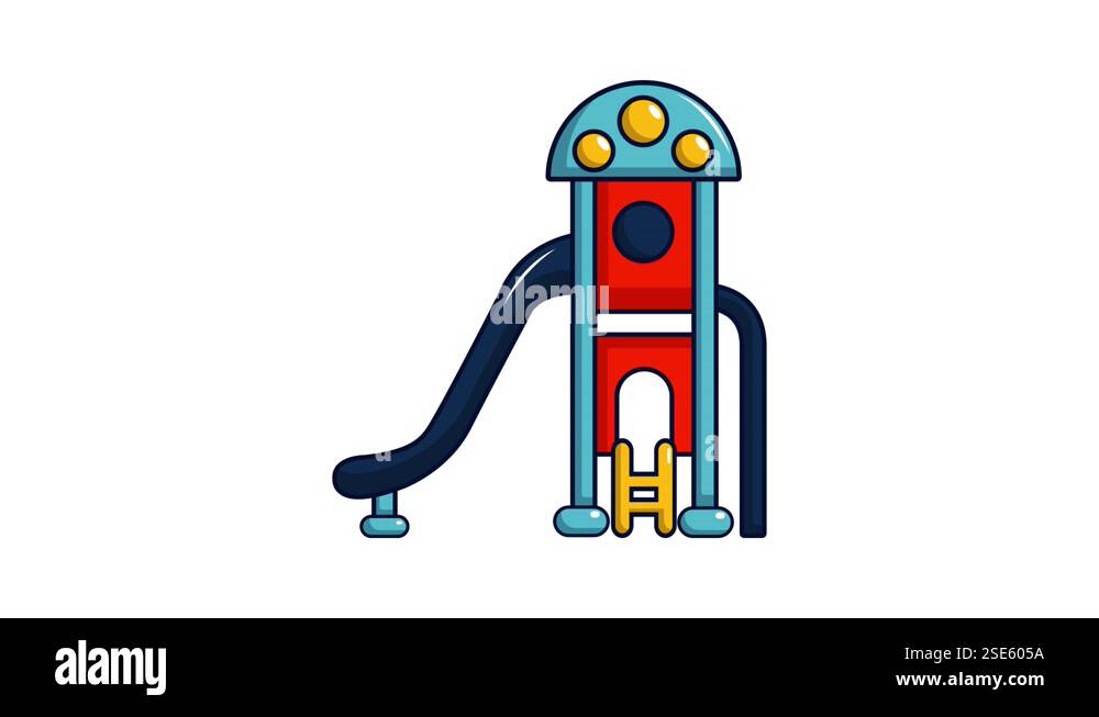 Playground equipment icon animation Stock Video Footage - Alamy