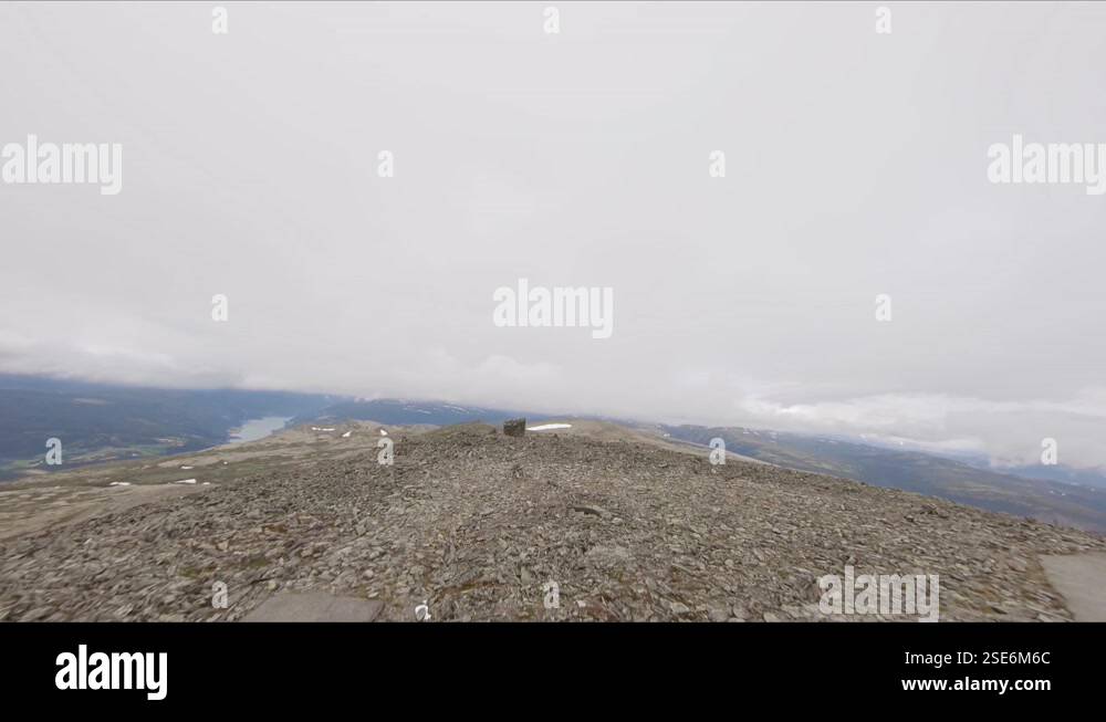 FPV racing drone orbit jetta blaho tower on the hilltop antenna peak in ...