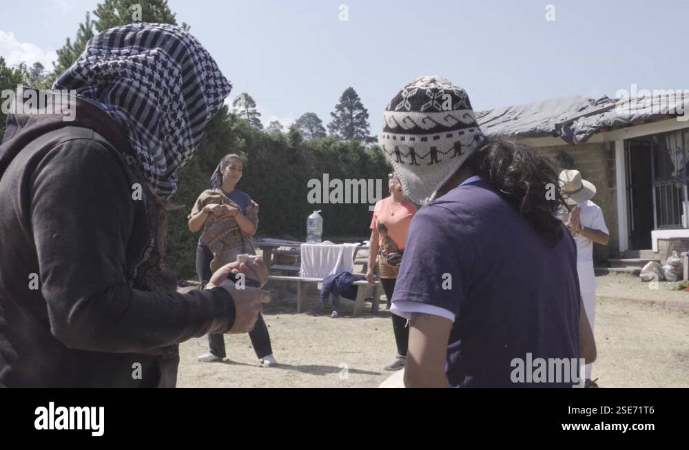 ritual with Xanga medicine a blend that combines DMT from plants and ...