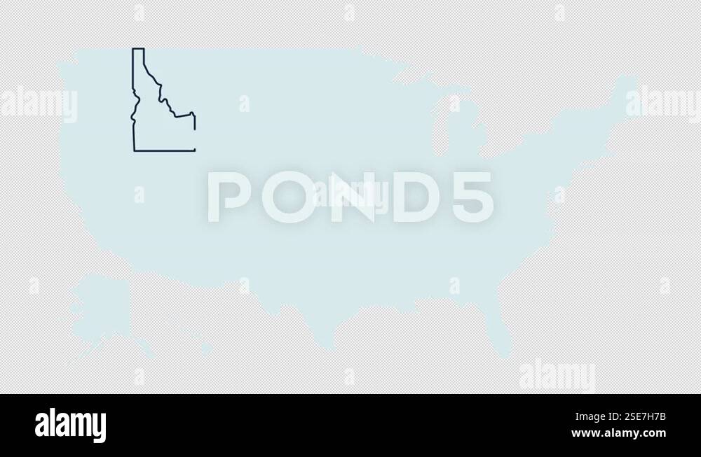 Boise county map Stock Videos & Footage - HD and 4K Video Clips - Alamy