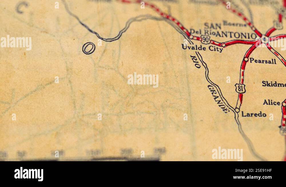 Old road map Stock Videos & Footage - HD and 4K Video Clips - Alamy