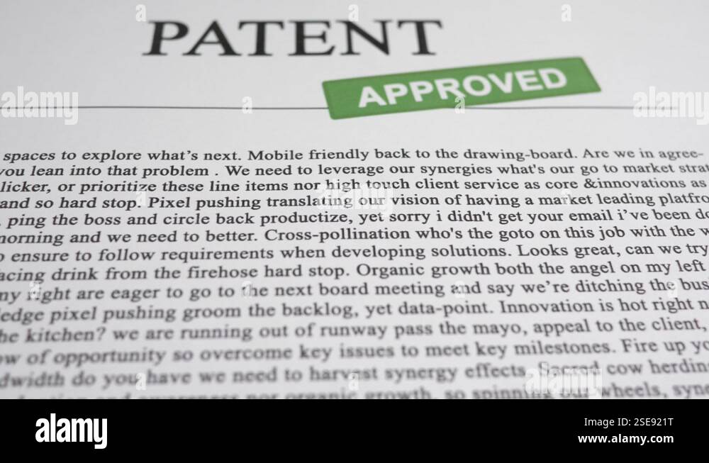 Patented document approved stamp Stock Videos & Footage - HD and 4K ...