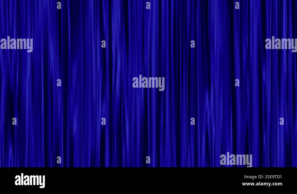 Blue Curtain Loop Animation Background Stock Video Footage - Alamy