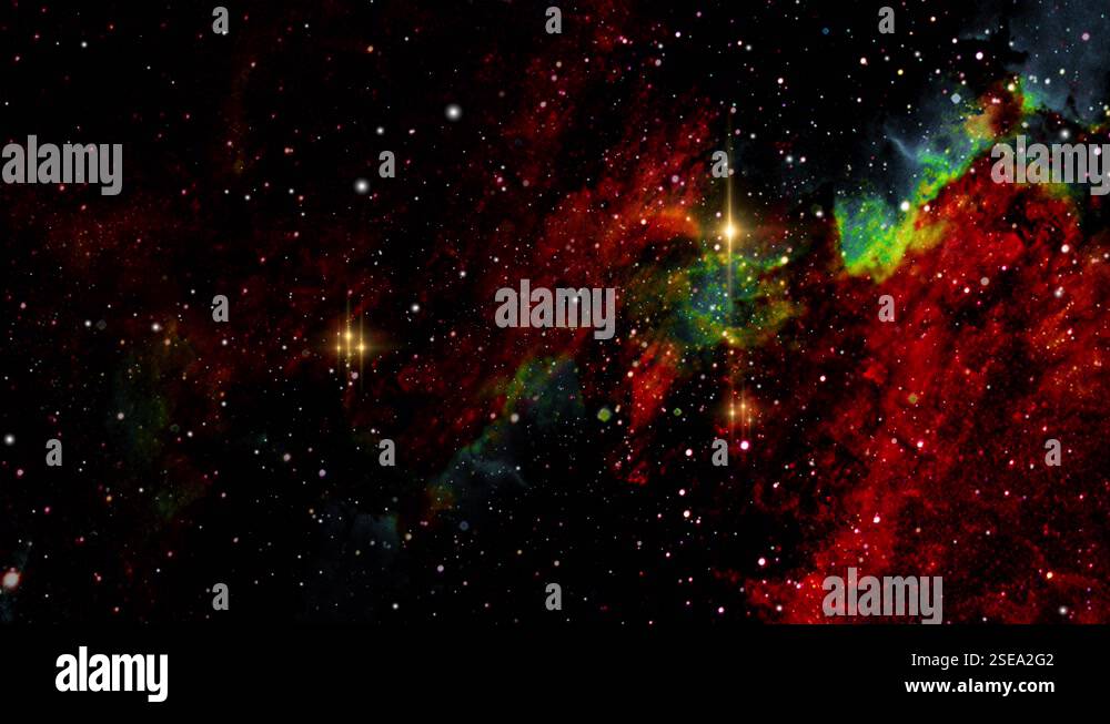 nebula clouds that form in the universe Stock Video Footage - Alamy