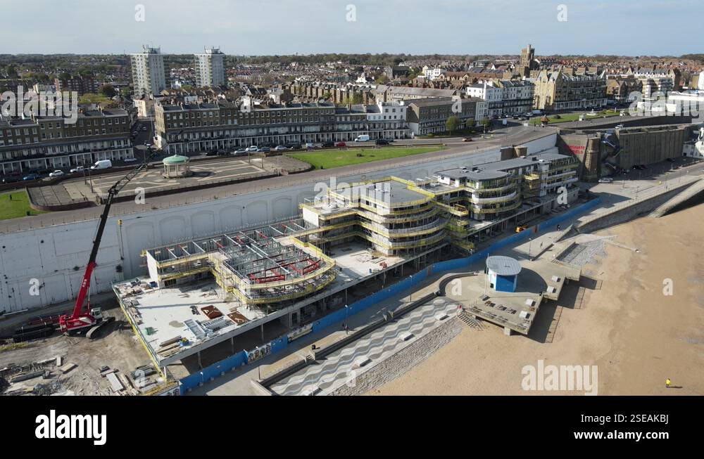 Waterfront building on beach Stock Videos & Footage - HD and 4K Video ...