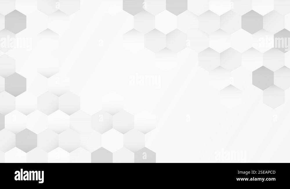 Abstract hexagon geometric motion graphics. animation moving hexagon background Stock Video ...