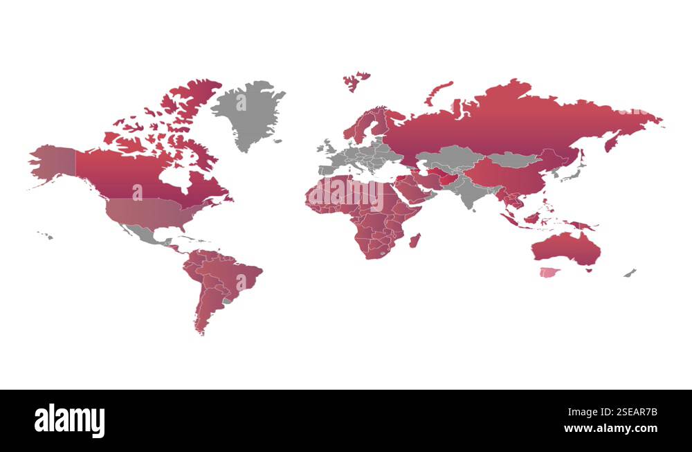 World maps show where the virus has spread. Covid19 map confirmed cases ...