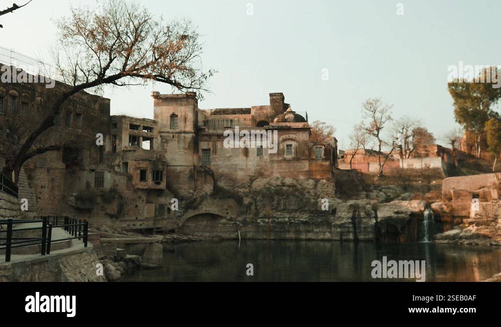 Katas Raj Hindu Temple #4. This shot is of an old Hindu temple know as ...