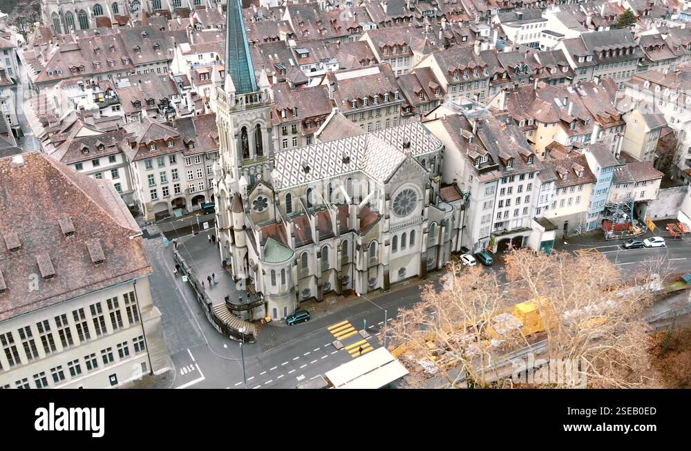 The Church of St. Peter and Paul, Bern, Switzerland. Medieval city ...