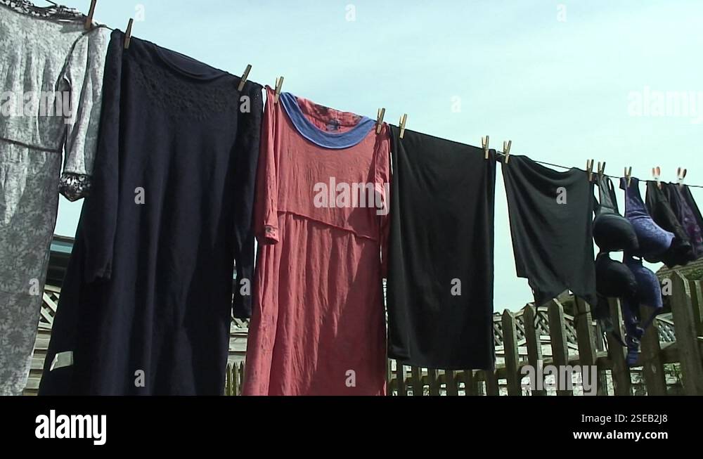 Back garden washing line Stock Videos & Footage - HD and 4K Video Clips ...