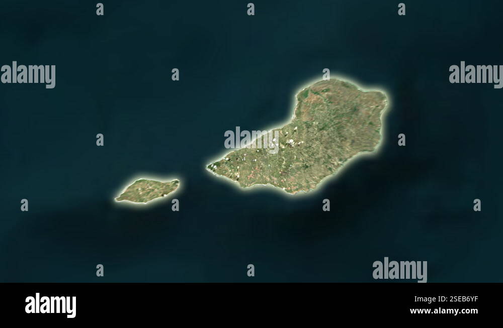 Sawu Island - Indonesia close-up - satellite. Preview. Glow Stock Video ...