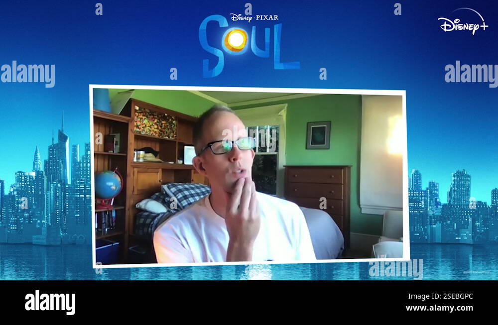 Animator Pete Docter is interviewed on call for new Pixar movie 'Soul ...