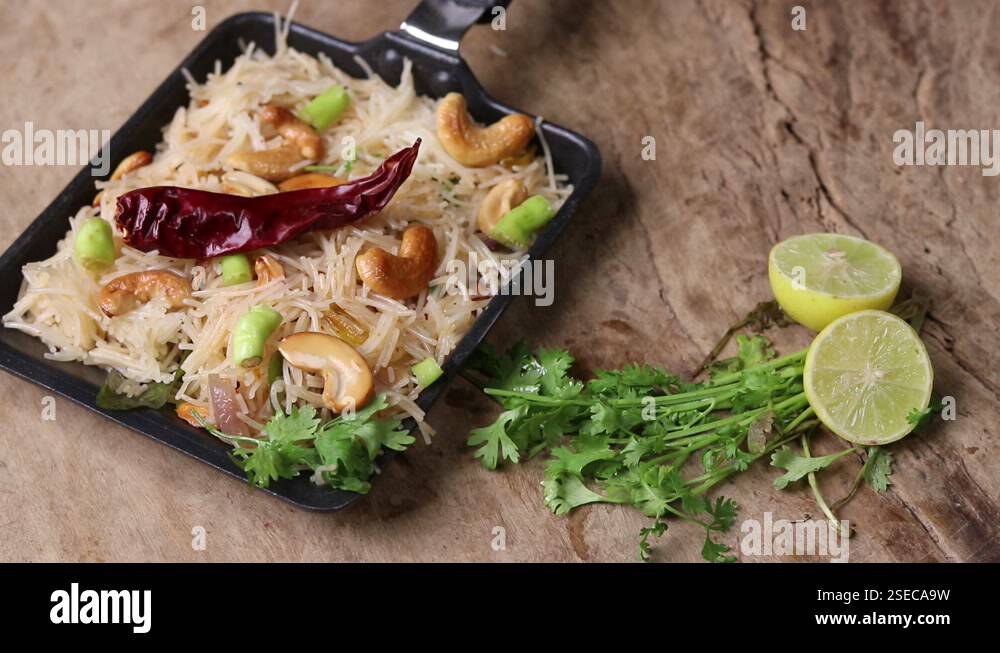 Uppuma or uppittu is a popular breakfast menu from south India. served ...