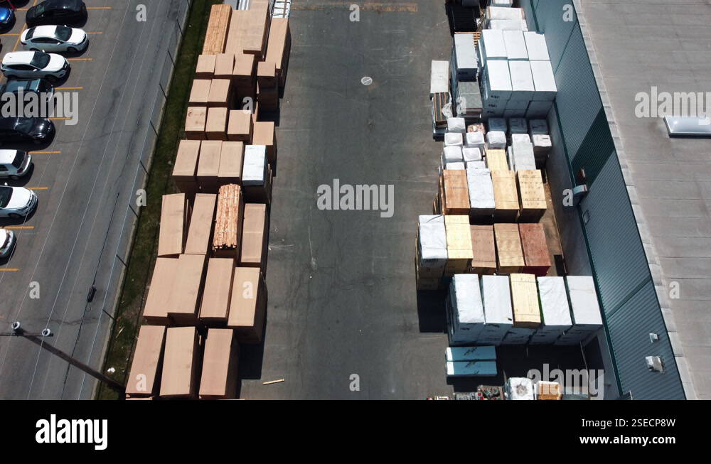 Warehouse Exterior Aerial