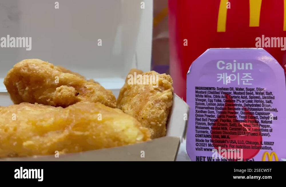 "The BTS Meal" at Mc Donald's. Chicken mc nuggets with limited edition ...