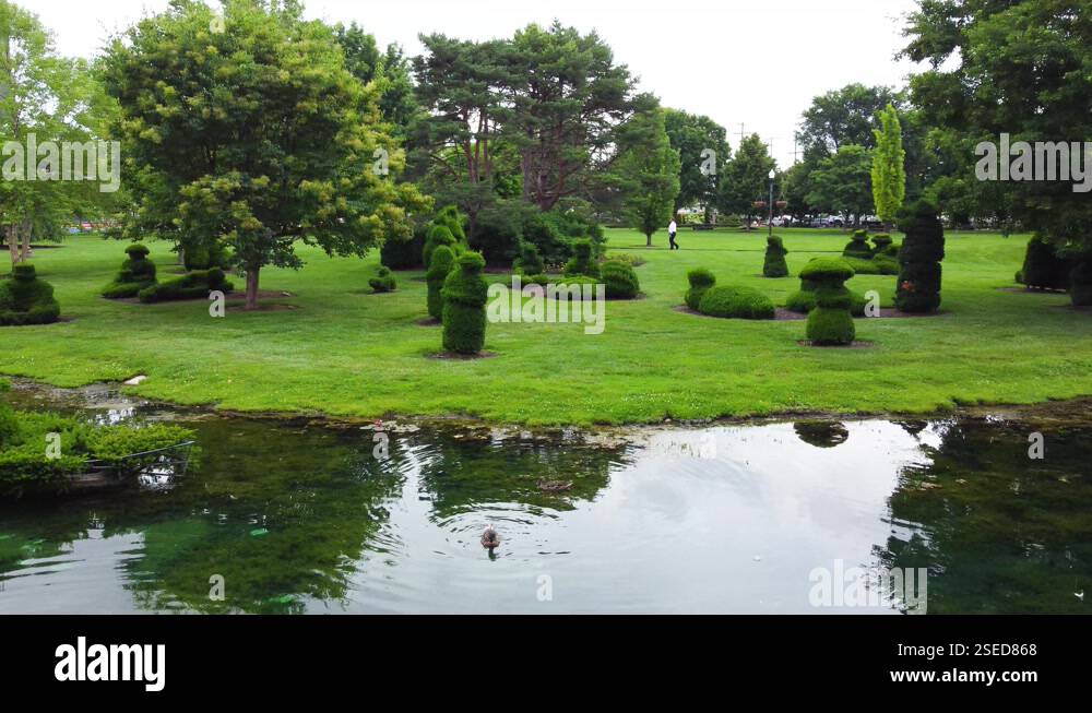 Topiary Park in Columbus, Ohio's, officially the Topiary Garden at Old ...