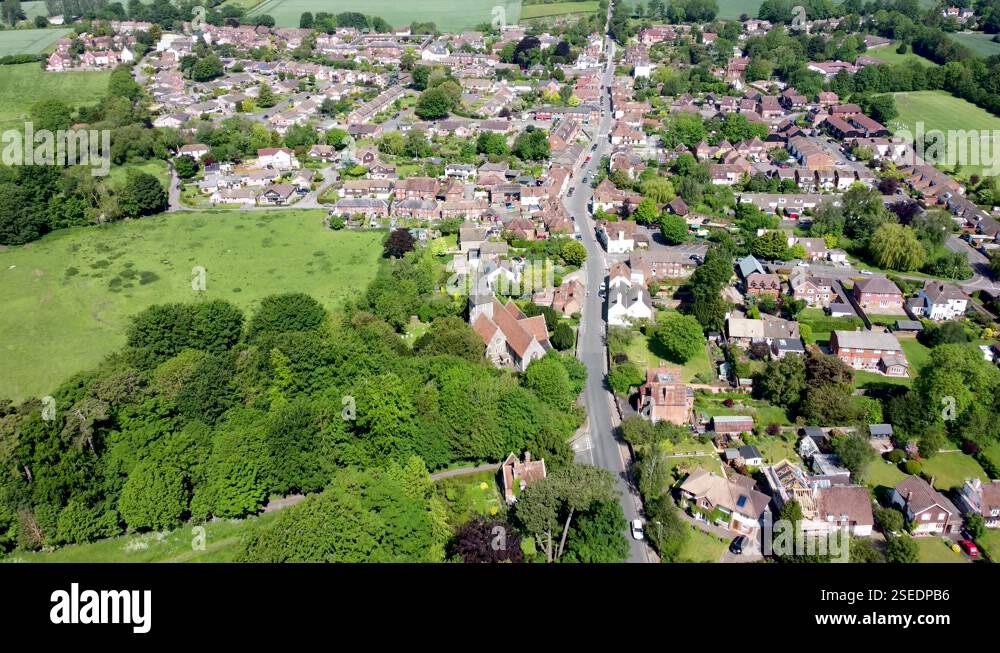 4K drone video of the village of Bridge near Canterbury with DJI Mini 2 ...